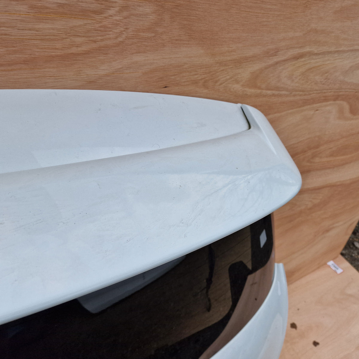 Suzuki Swift Rear Tailgate * 2011-2017 * White ZNL * – Cuztoms.co.uk