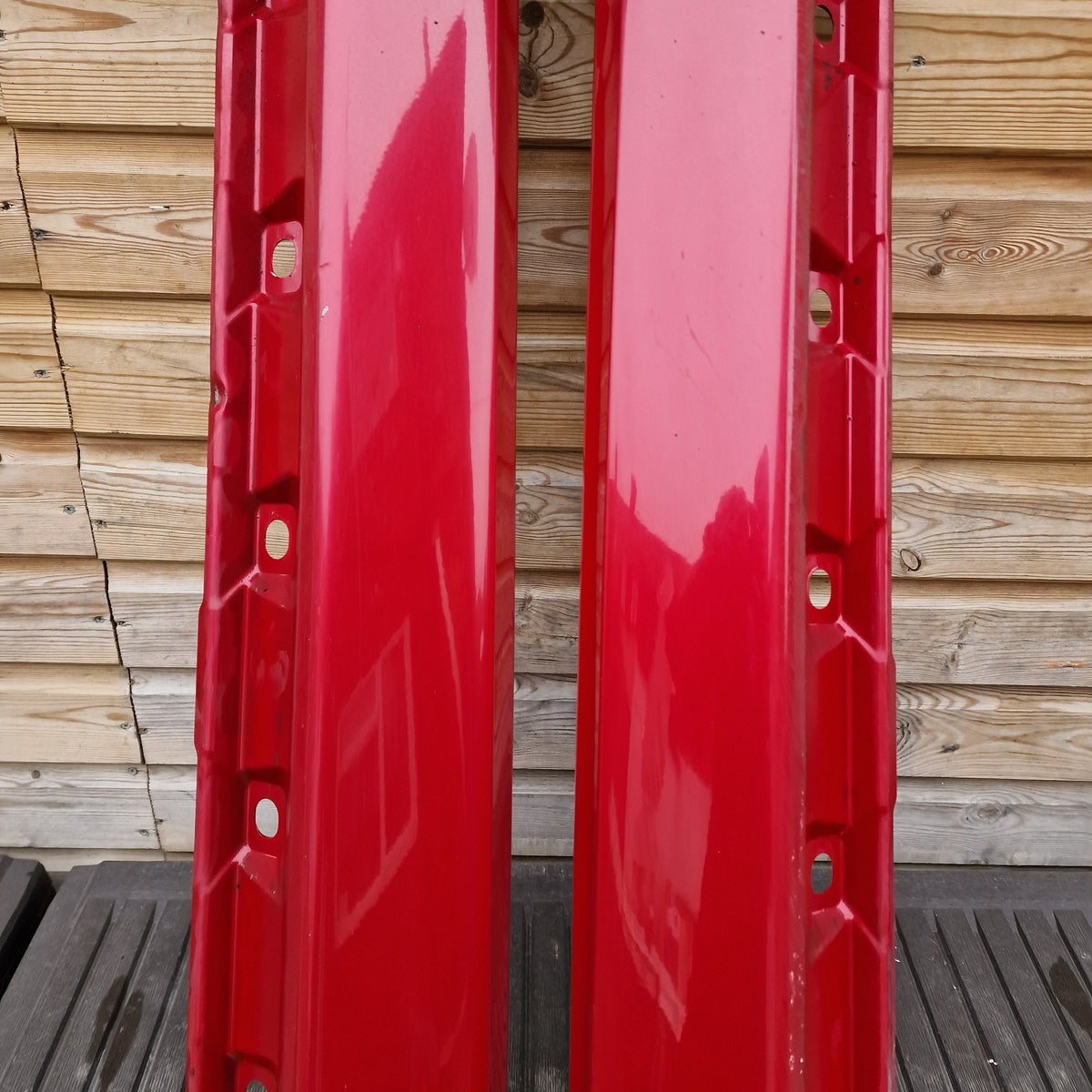 Suzuki Swift Sport ZC32S Side Skirts * ABLAZE RED ZRK * PAIR * 0249 02 ...
