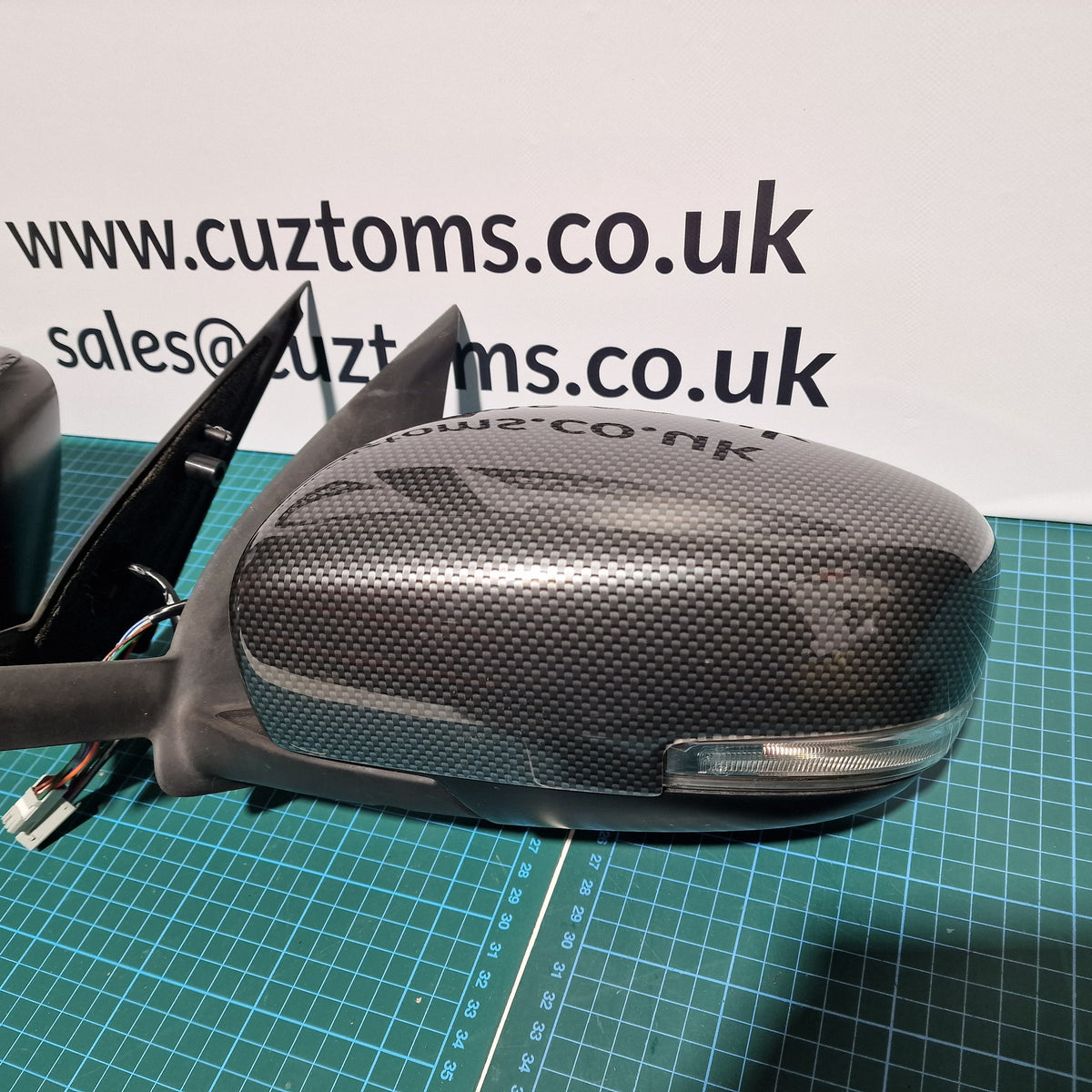 Suzuki Swift Sport ZC33S Wing Mirrors Power Fold * Carbon Covers * TM ...
